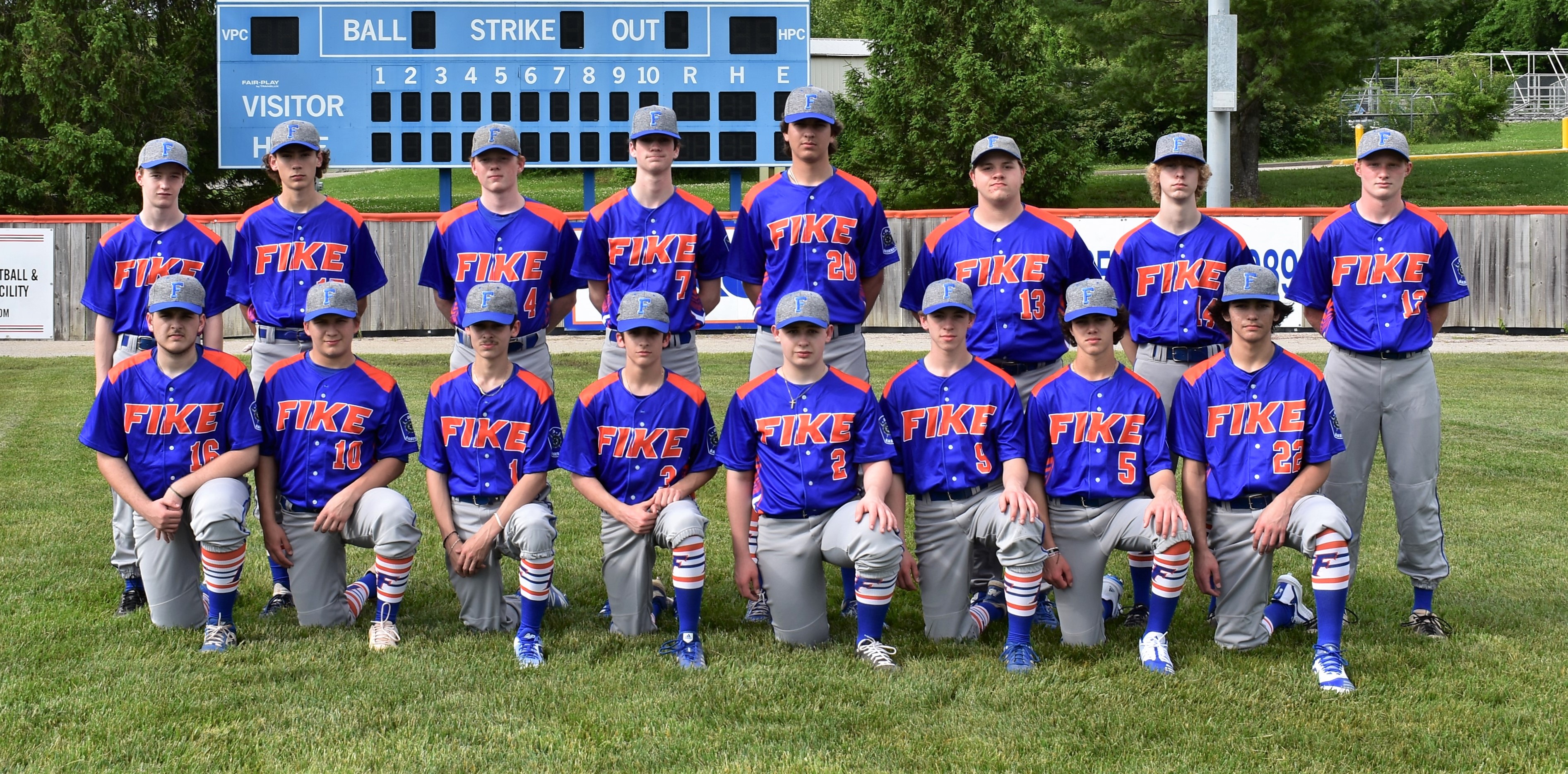 Rosters Updated – Fike Baseball